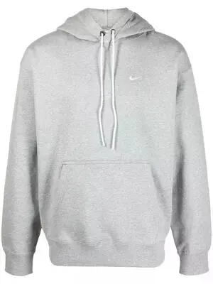 Nike Logo-embroidered Cotton Hoodie