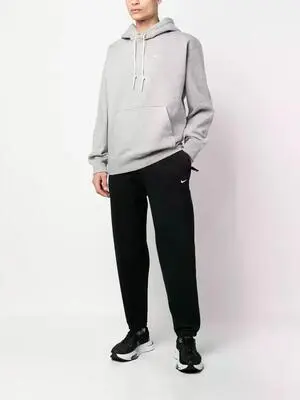 Nike Logo-embroidered Cotton Hoodie