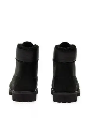 Timberland Premium Suede Lace-up Boots - Black