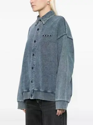 A BATHING APE Logo Patch Long-sleeved Shirt