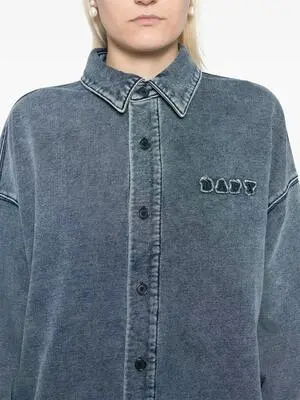 A BATHING APE Logo Patch Long-sleeved Shirt