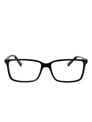FERRAGAMO Rectangle Acetate Frame Glasses - Black