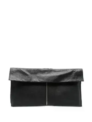 Alexander Wang Double-zip Leather Clutch - Black