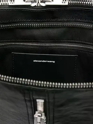 Alexander Wang Double-zip Leather Clutch - Black