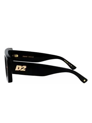 Dsquared2 Square-frame Acetate Sunglasses - Black