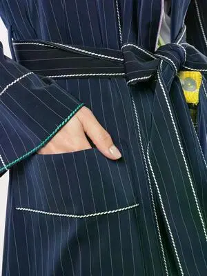 A BATHING APE Striped Wrap Jacket