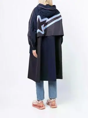 BAPY BY *A BATHING APE® Contrast-panel Raincoat