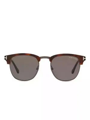 TOM FORD Square-frame Sunglasses - Brown
