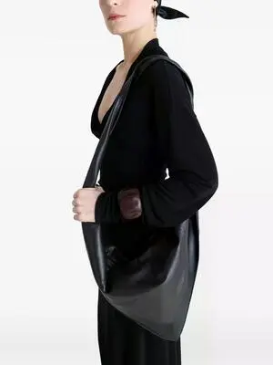 LEMAIRE Twisted-strap Shoulder Bag - Black
