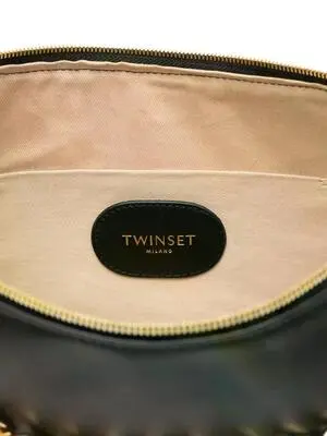 TWINSET Chain-embellished Shoulder Bag - Black