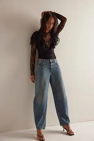 Free People Lace Bodysuit