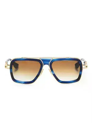 Dita Lxn-evo Aviator Sunglasses - Blue
