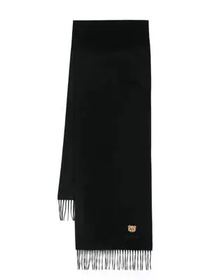 Moschino Teddy Bear-patch Scarf