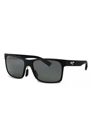 Maui Jim Ho'opili Rectangle-frame Sunglasses - Black