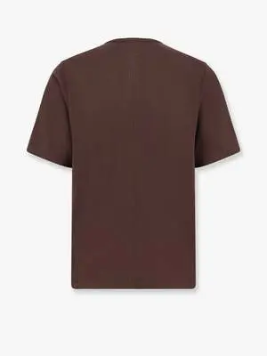 Rick Owens Brad T Cotton Tshirt - Brown