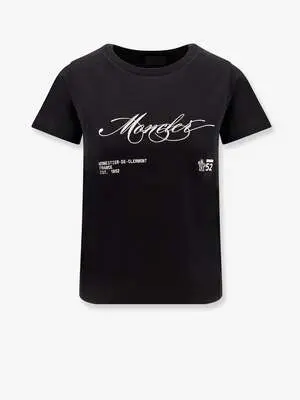 Moncler Cotton T-shirt With Embroidery