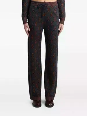 Etro Patterned Knit Trousers