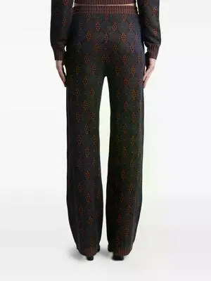 Etro Patterned Knit Trousers