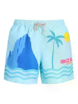 Mc2 Saint Barth Elasticated Shorts For Men
