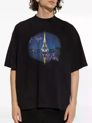 Vetements Eiffel Tower-print T-shirt