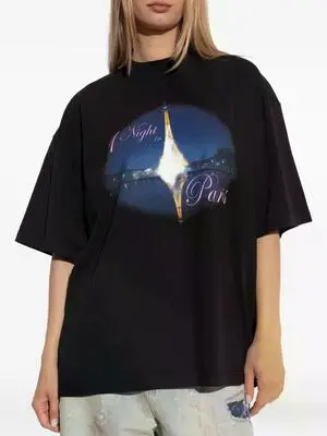 Vetements Eiffel Tower-print T-shirt
