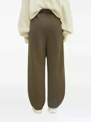 PANGAIA Elastic-waistband Sweatpants - Brown
