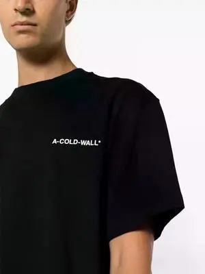A-COLD-WALL* Logo-print Cotton T-shirt - Black