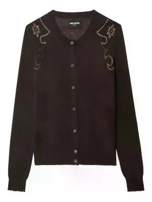 Zadig&Voltaire Embellished Cashmere Cardigan