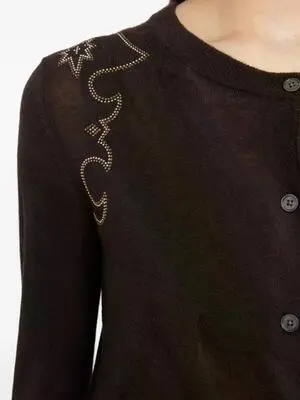 Zadig&Voltaire Embellished Cashmere Cardigan