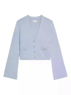 Zadig&Voltaire Wide-sleeve Cashmere Cardigan