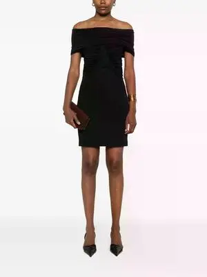 Max Mara Off-shoulder Mini Dress