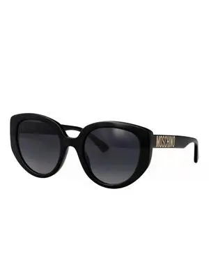 Moschino Logo-plaque Sunglasses