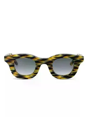 Thierry Lasry Geometric Frame Sunglasses - Yellow