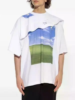 Vetements Graphic-print Layered T-shirt