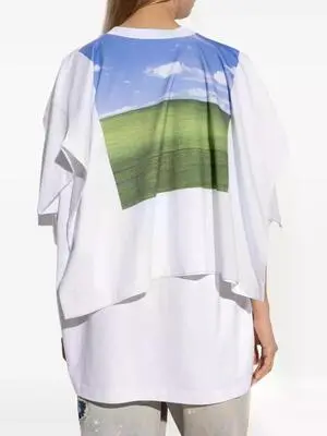 Vetements Graphic-print Layered T-shirt