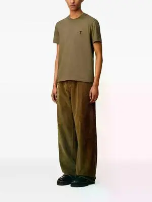 AMI Paris De Coeur T-shirt - Green