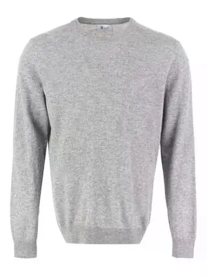THE (ALPHABET) Cashmere Crew-neck Sweater - Grey