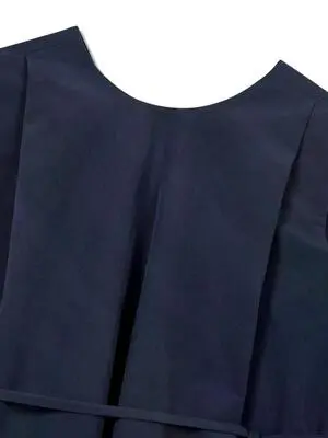 STUDIO TOMBOY Twisted Pleated Blouse - Blue
