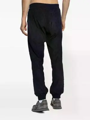 Versace Textured-cuff Trousers