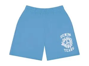DENIM TEARS Denim University Mesh Shorts - Light Blue
