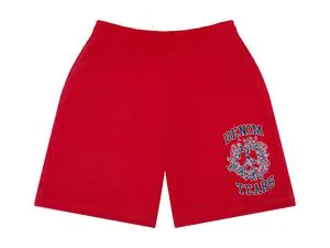 DENIM TEARS Denim University Mesh Shorts - Red