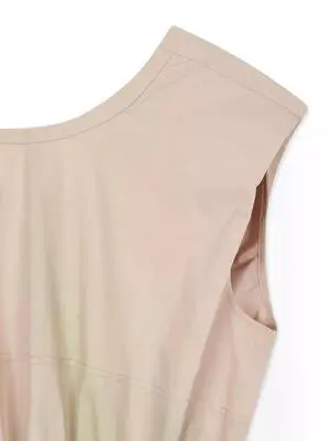 STUDIO TOMBOY Twisted Neckline A-line Dress - Neutrals