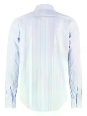 THE (ALPHABET) Striped Cotton Shirt