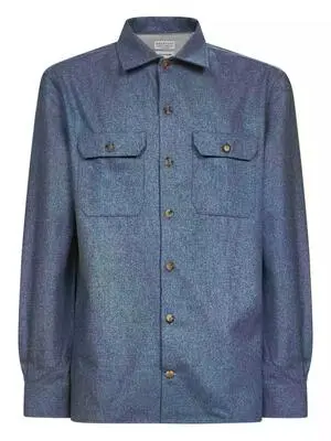 Brunello Cucinelli Patch-pocket Buttoned Shirt