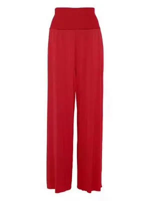 ERES Dao Wide-leg Trousers - Red