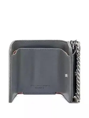 Stella McCartney Falabella Chain-trimmed Wallet - Silver