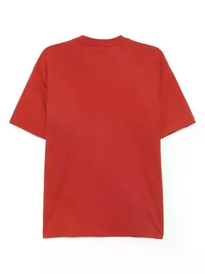 CHOCOOLATE Logo-patch T-shirt - Red