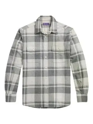 Ralph Lauren Purple Label Checked Pocket Shirt