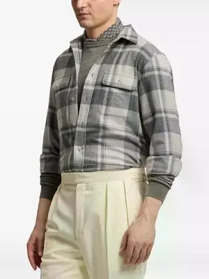 Ralph Lauren Purple Label Checked Pocket Shirt