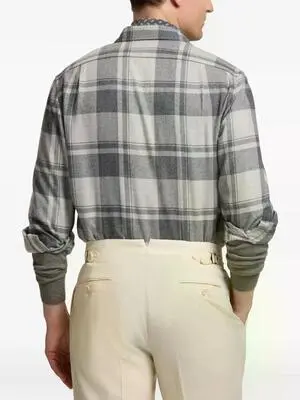 Ralph Lauren Purple Label Checked Pocket Shirt